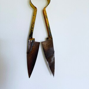 Vintage Rustic Shears, Farmhouse Kitchen, Garden Shed, Chippy Farm Tool ...