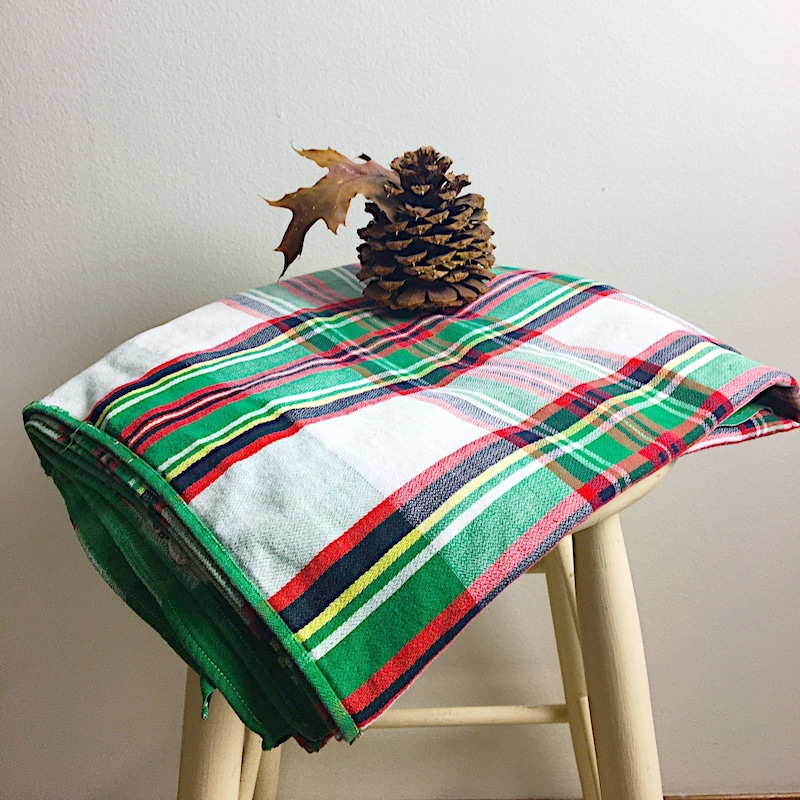 Plaid Tablecloth - Etsy
