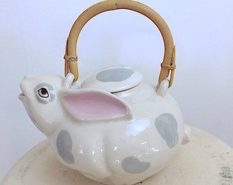 Rabbit Tea Pot - Etsy