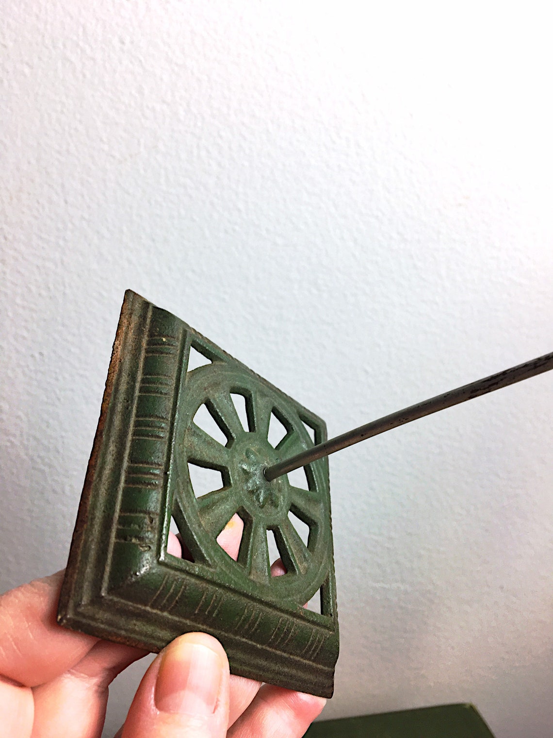 Vintage Spindle Paper Spike Cast Iron Receipt Spikes Antique - Etsy