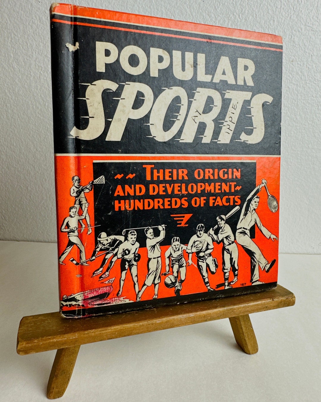 Vintage 1935 Popular Sports Book: Illustrated 1st Edition - Etsy