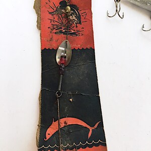 Vintage Fishing Lures, Creek Chubb Lure in Box, Wooden Lure, Fishing ...