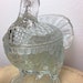 Vintage Pressed Glass Turkey Covered Dish, Cranberry Sauce Bowl, Candy ...
