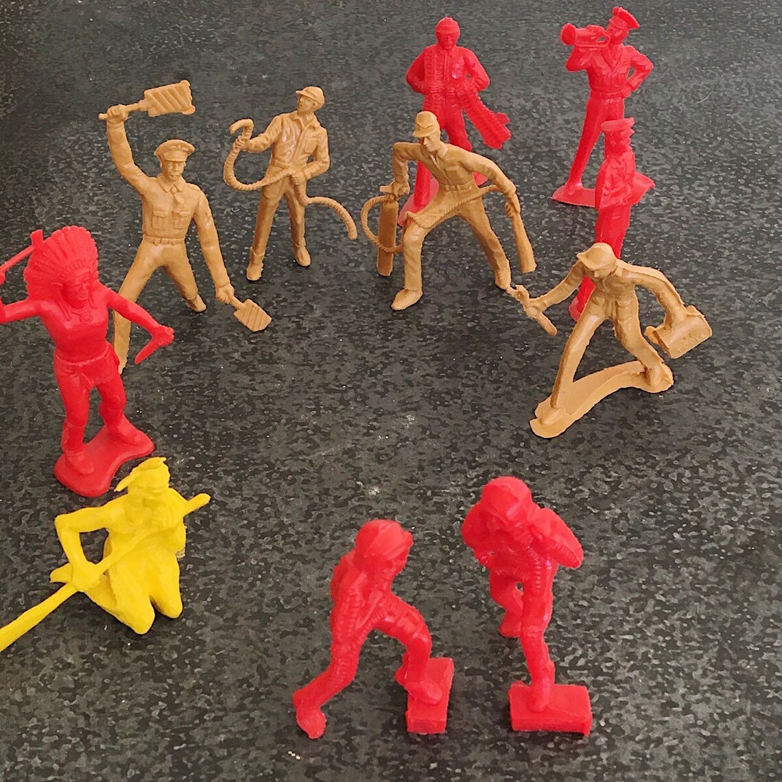 Vintage Tim Mee Figures Eleven Characters Astronauts - Etsy