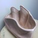 Vintage Pink Ruffled Clam Shell Planter 1940s West Coast - Etsy