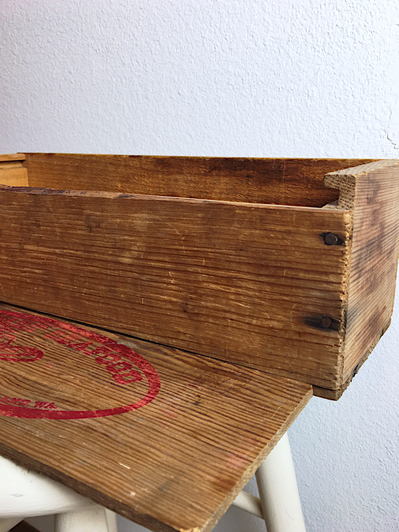Vintage Wooden Fish Box 1970s Totem Smokehouse Salmon Box - Etsy