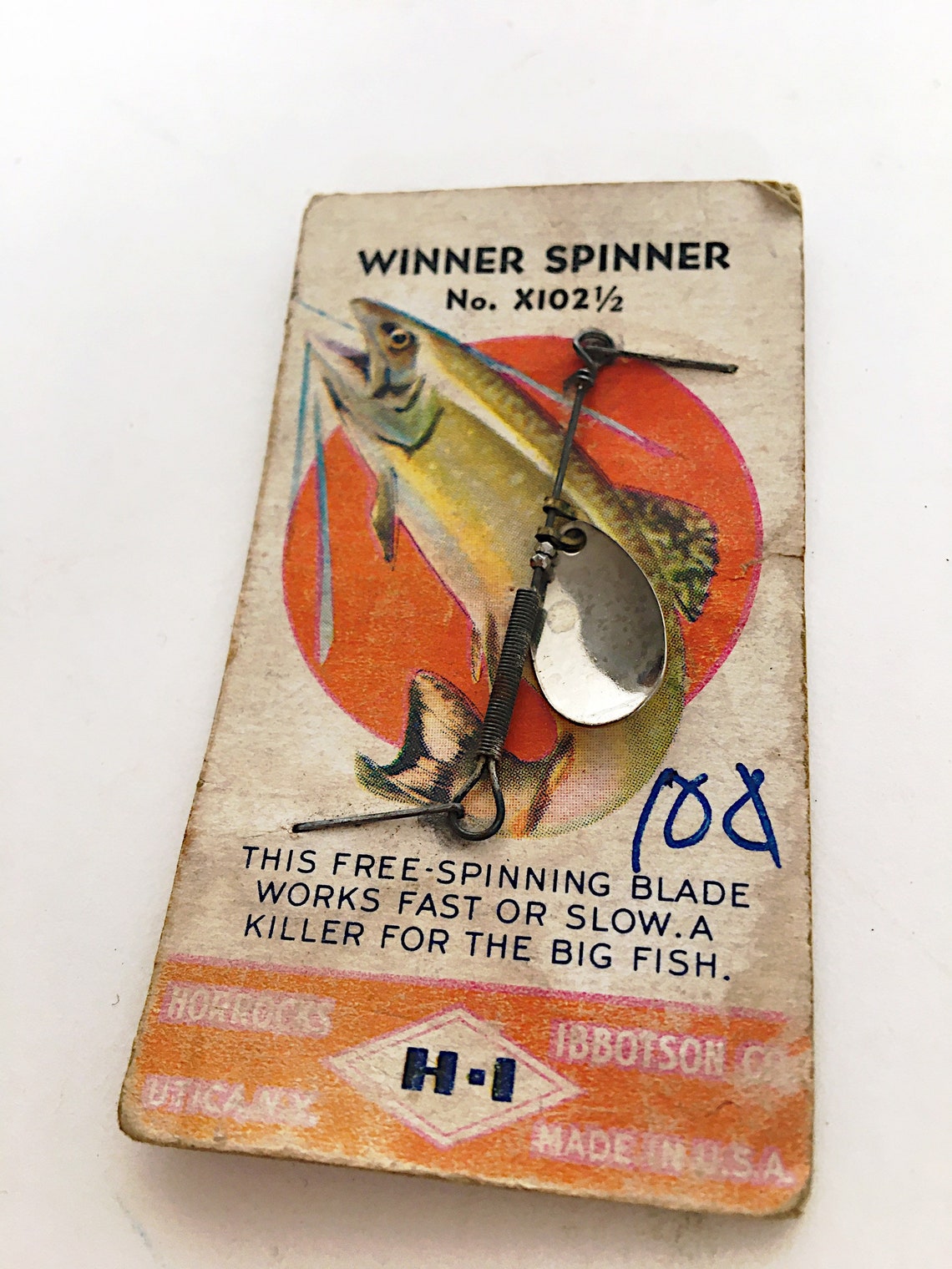 Vintage Fishing Lures Creek Chubb Lure in Box Wooden Lure | Etsy