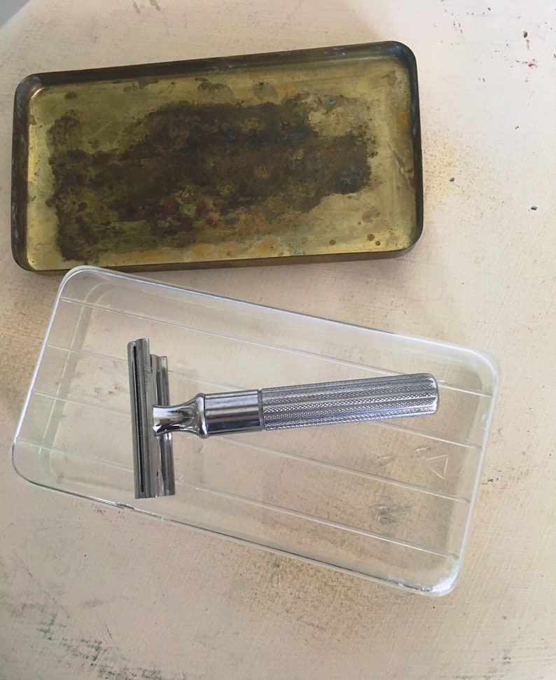 Vintage Gillette Tech Razor 1932 Pat Made in Canada Three - Etsy