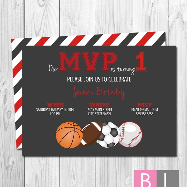 Mvp Invitation - Etsy