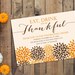 Thanksgiving Place Cards Tent Cards Thanksgiving Dinner Place Cards ...