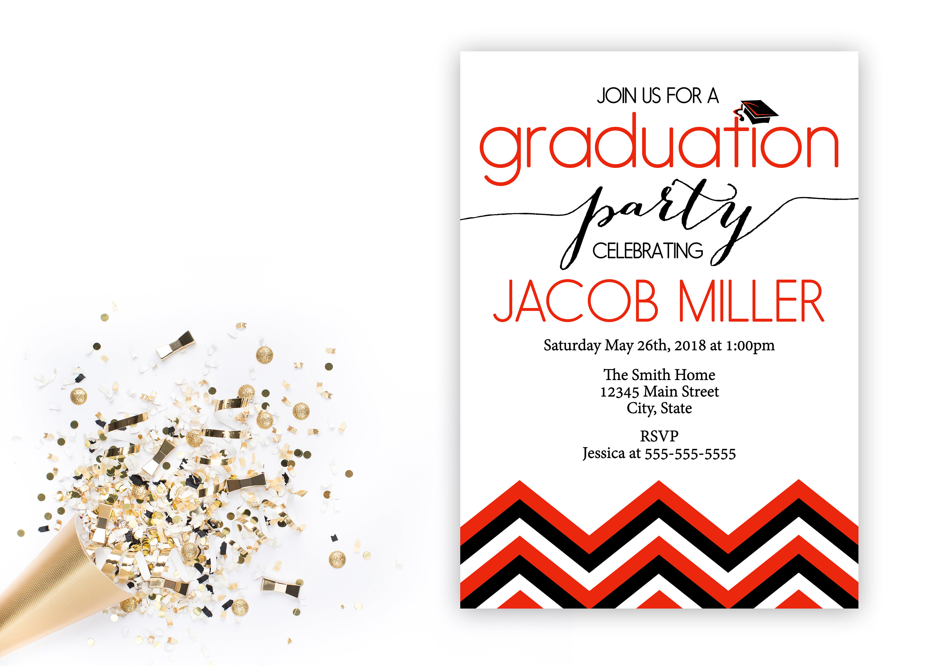 Graduation Party Invitation Class of 2020 Graduation Party | Etsy
