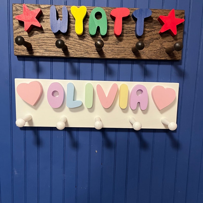 Heart Coat Hooks Rack - Etsy