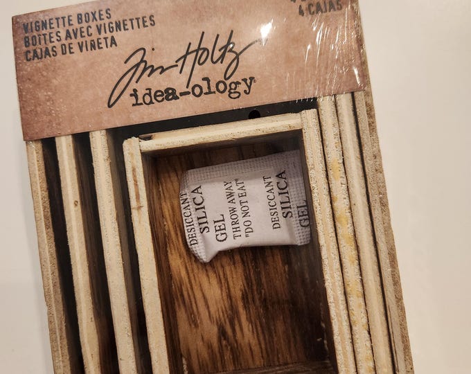 Tim Holtz Idea-ology Vignette Boxes TH93279 - Etsy