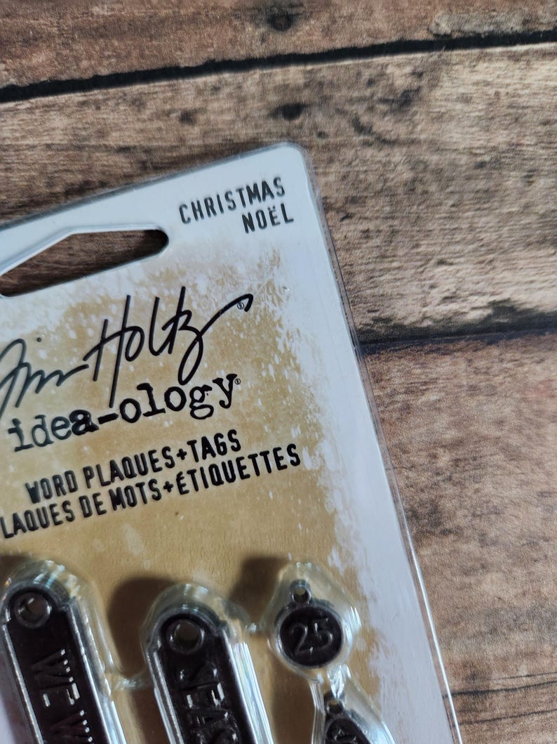 Tim Holtz Idea-ology Word Plaques + Tags TH94405 - Etsy