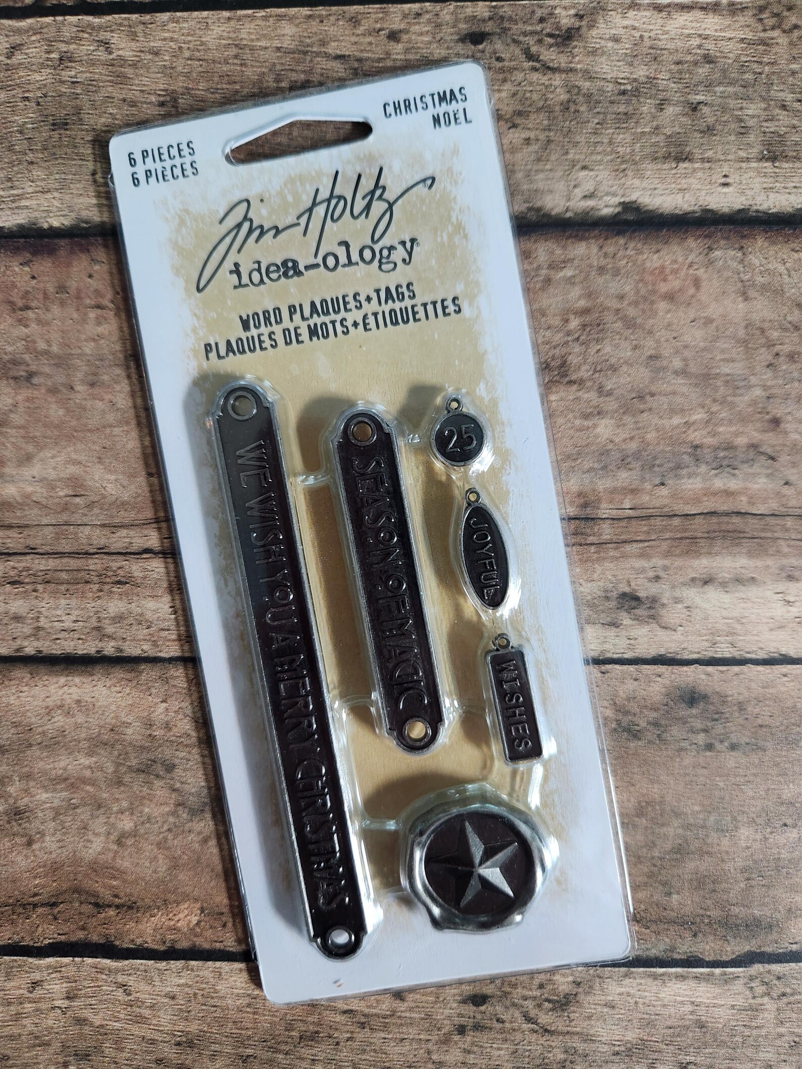 Tim Holtz Idea-ology Word Plaques + Tags TH94405 - Etsy