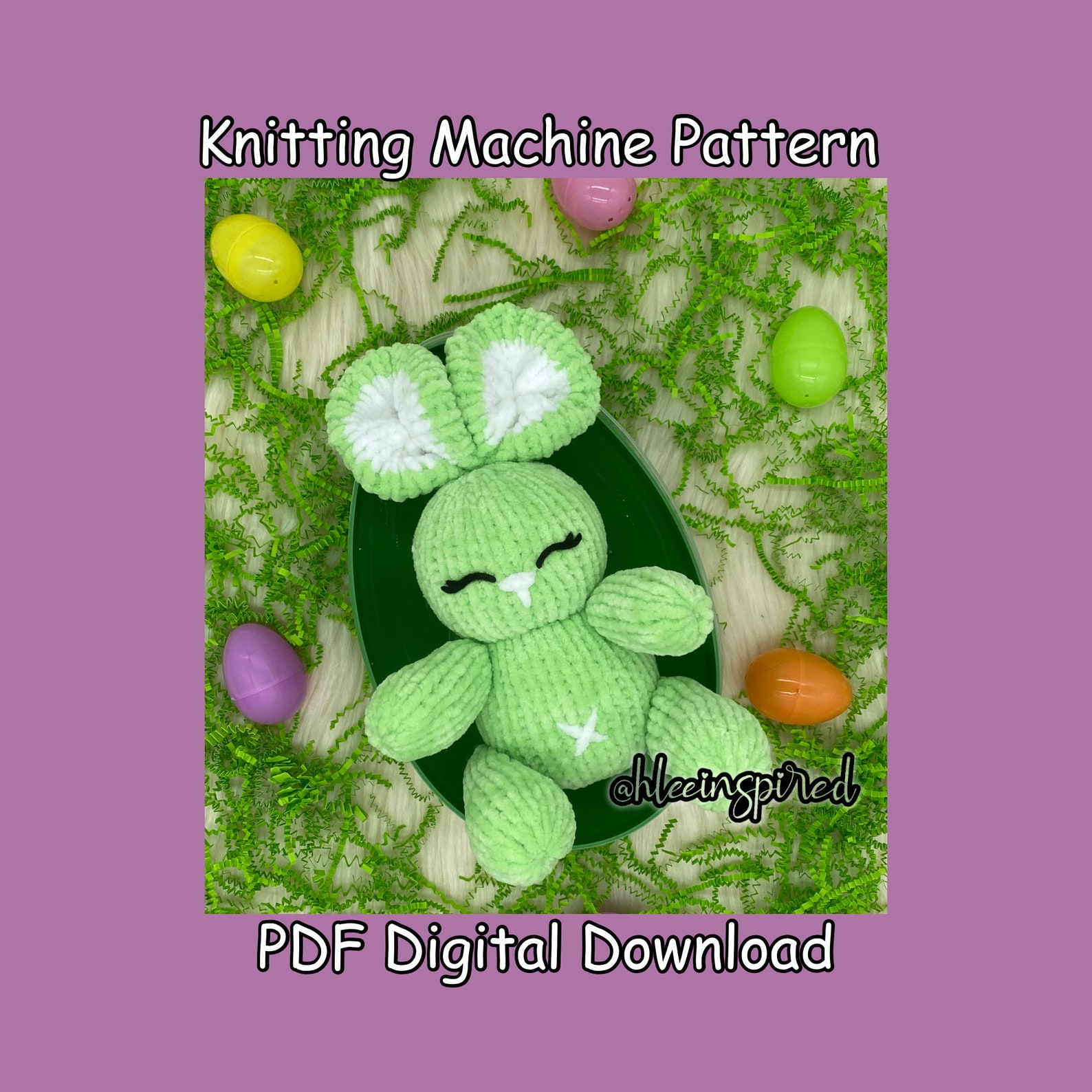 Tillee the Mini Easter Bunny Rabbit Stuffed Animal PDF PATTERN ONLY ...