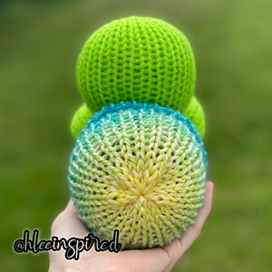 Toby the Turtle Stuffed Animal Circular Knitting Machine PDF PATTERN ...