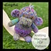 Theo - Knitting Machine Monkey Tutorial PDF Pattern Sentro Addi Express Circular Knitting ...