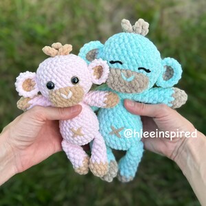 Matty Monkey Floppy Legged Crochet Low Sew Plushie Stuffed Animal ...