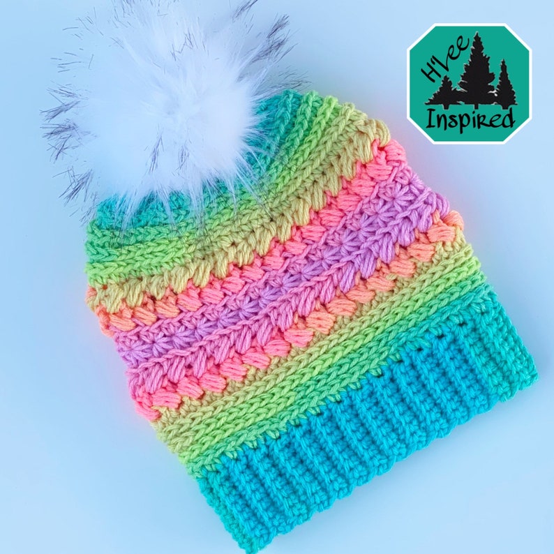 Henslee Beanie Slouchy or Fitted Crochet Toque PATTERN ONLY - Etsy