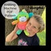 Theo - Knitting Machine Monkey Tutorial PDF Pattern Sentro Addi Express Circular Knitting ...