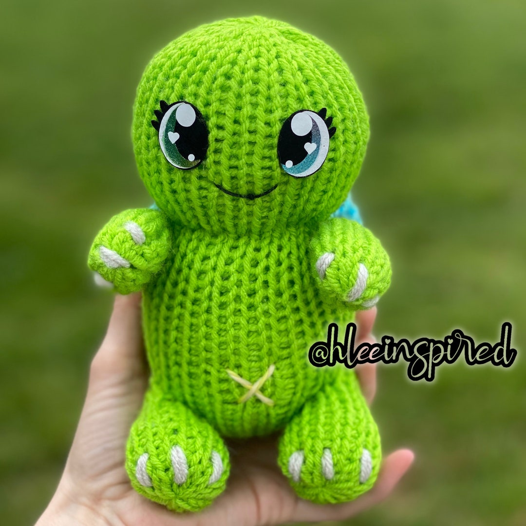 Toby the Turtle Stuffed Animal Circular Knitting Machine PDF PATTERN ...