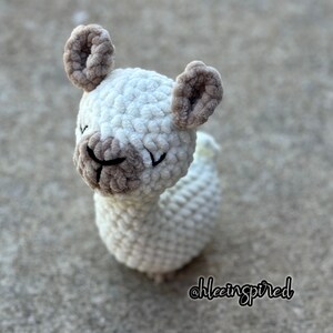 Lollee Llama No Sew Crochet Barnyard Belly Pop Stress Ball Pattern ONLY ...