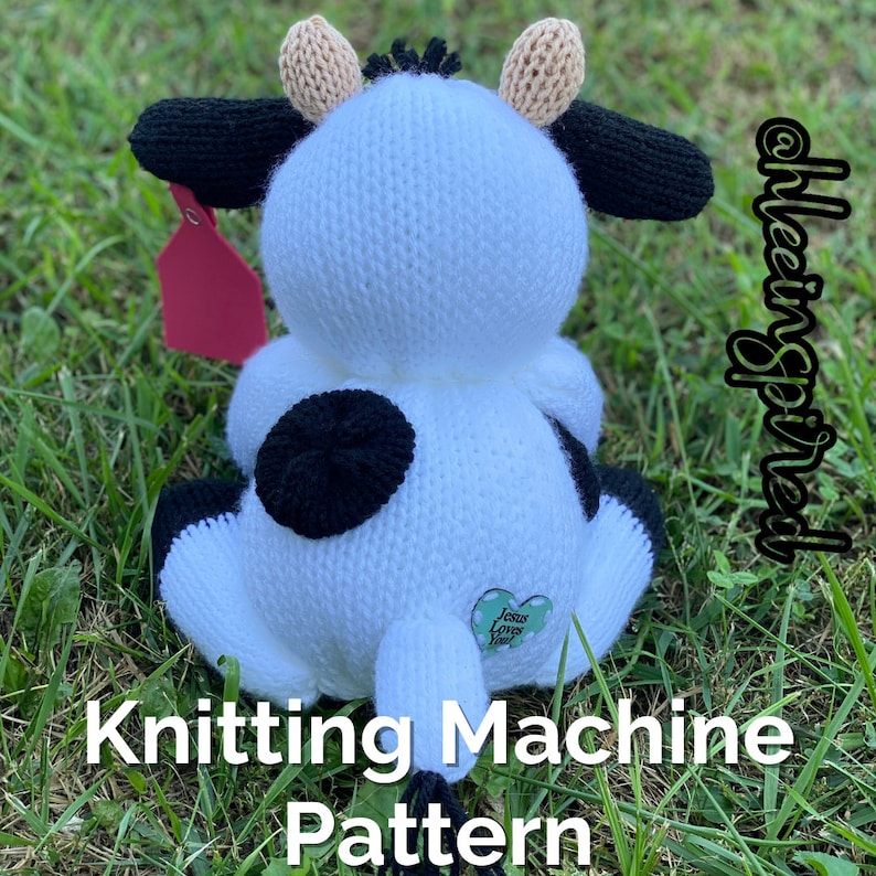 Farm Animals Pig Cow Horse Sheep Circular Knitting - Etsy
