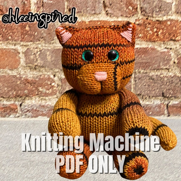 Circular Knit Machine Kitty Pattern - Etsy