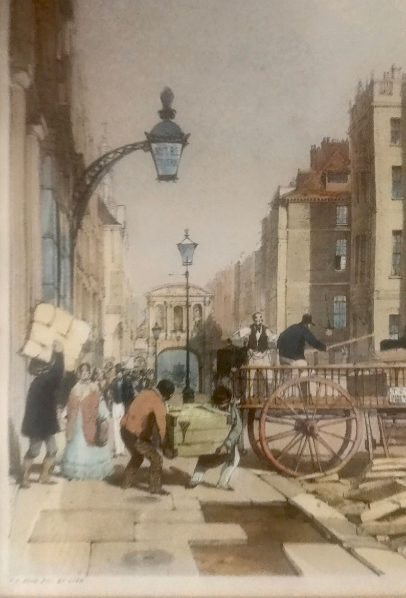 Two Wonderful Thomas Sutton Boys Lithograph S of Two Bustling - Etsy