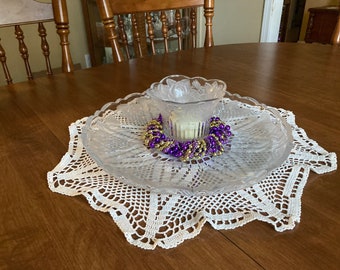 Mardi Gras Candle - Etsy