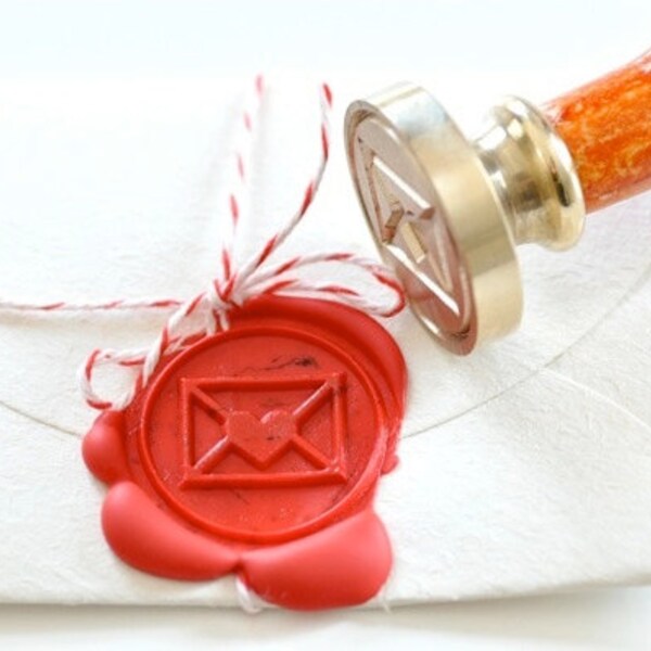 Wax Letter Stamp - Etsy