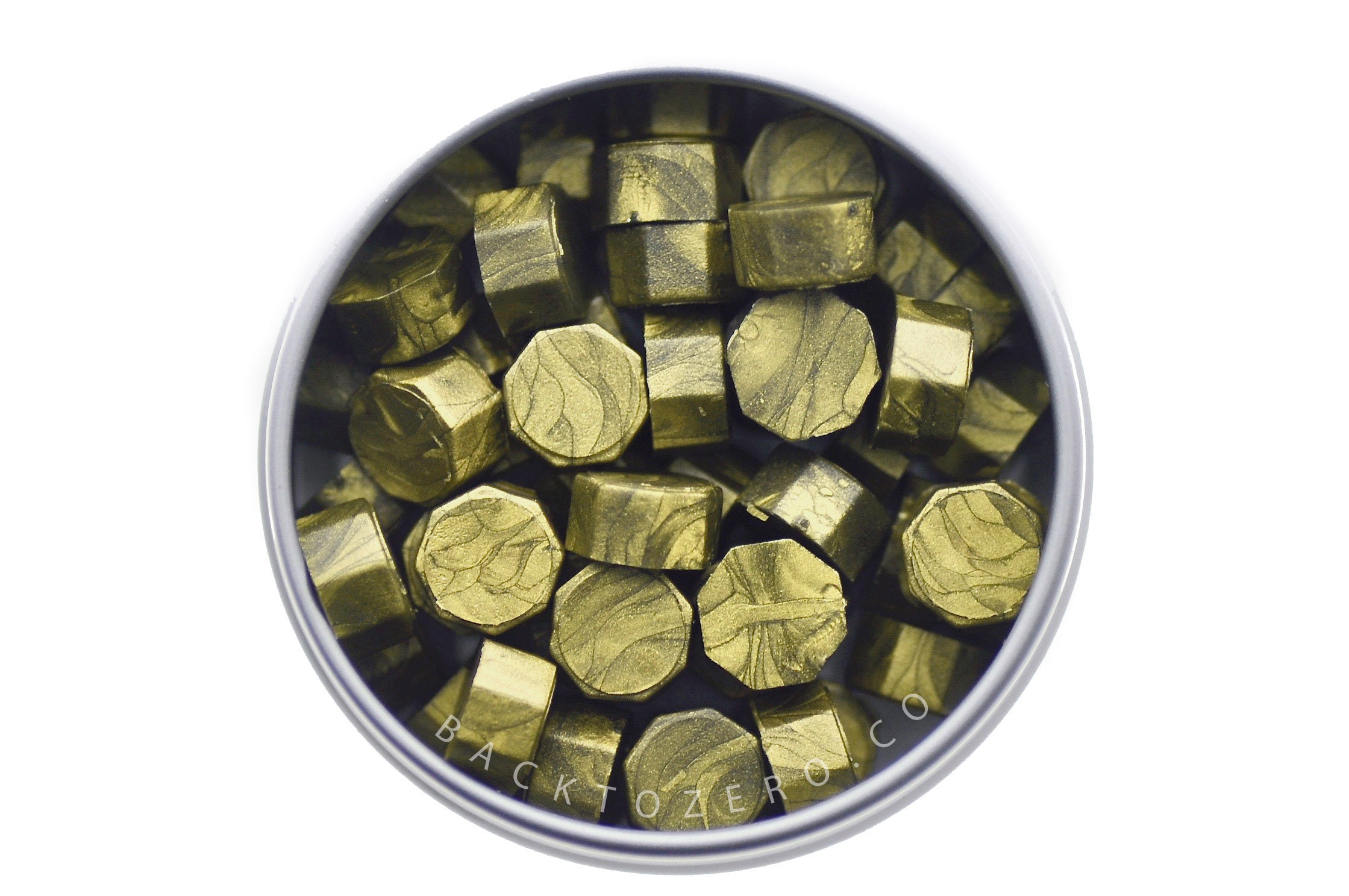 Shades of Gold Octagon Sealing Wax Beads of Your Choice - Etsy