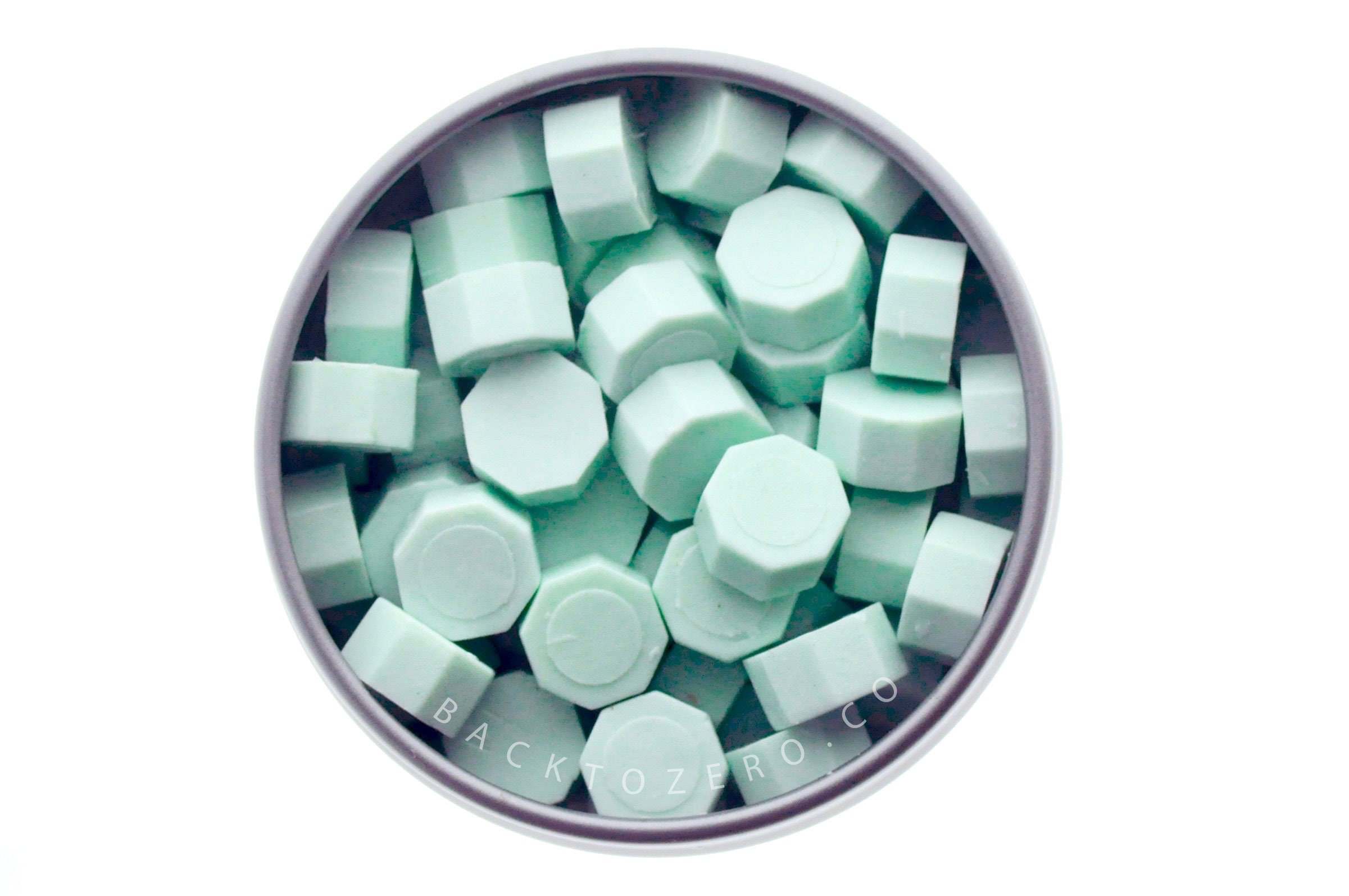 Shades of Blue Octagon Sealing Wax Beads of Your Choice | Backtozero - Etsy