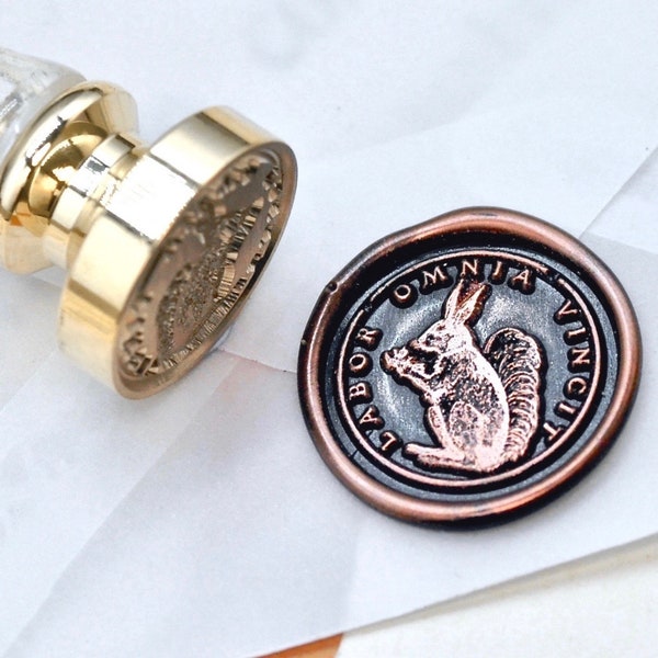 Squirrel Stamp - Etsy