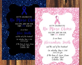 Cancer free party | Etsy
