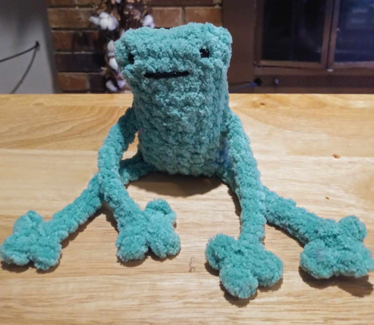 Leggy Frog With Wizard Cape and Hat. - Etsy