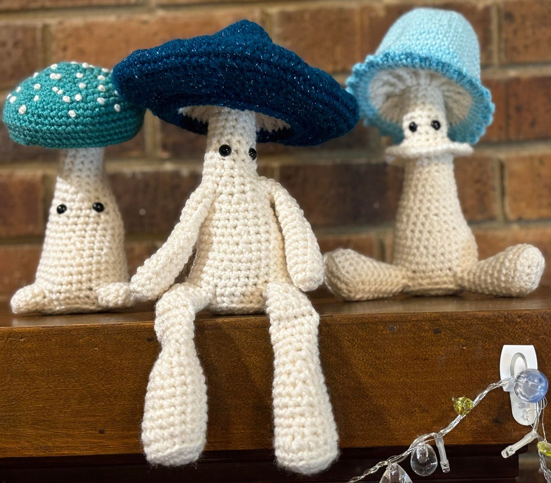 Mushroom Sprites Pattern by Crafty Intentions - Etsy