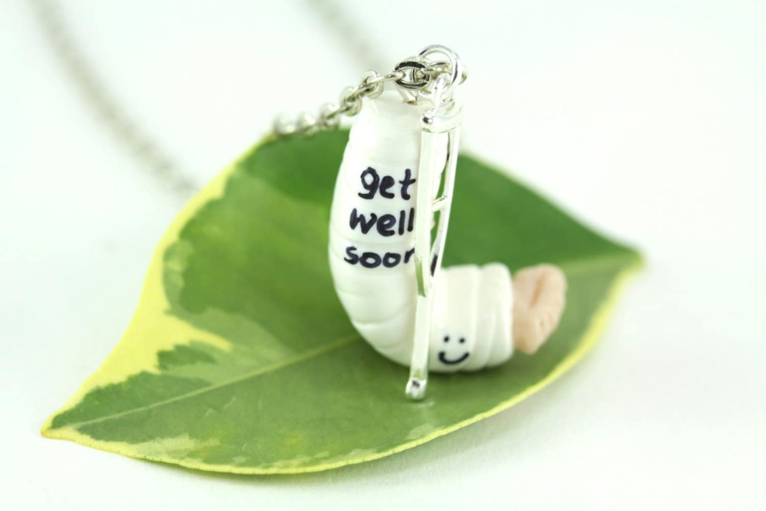 Break a Leg Necklace Get Well Soon Broken Cast Theatre Play - Etsy