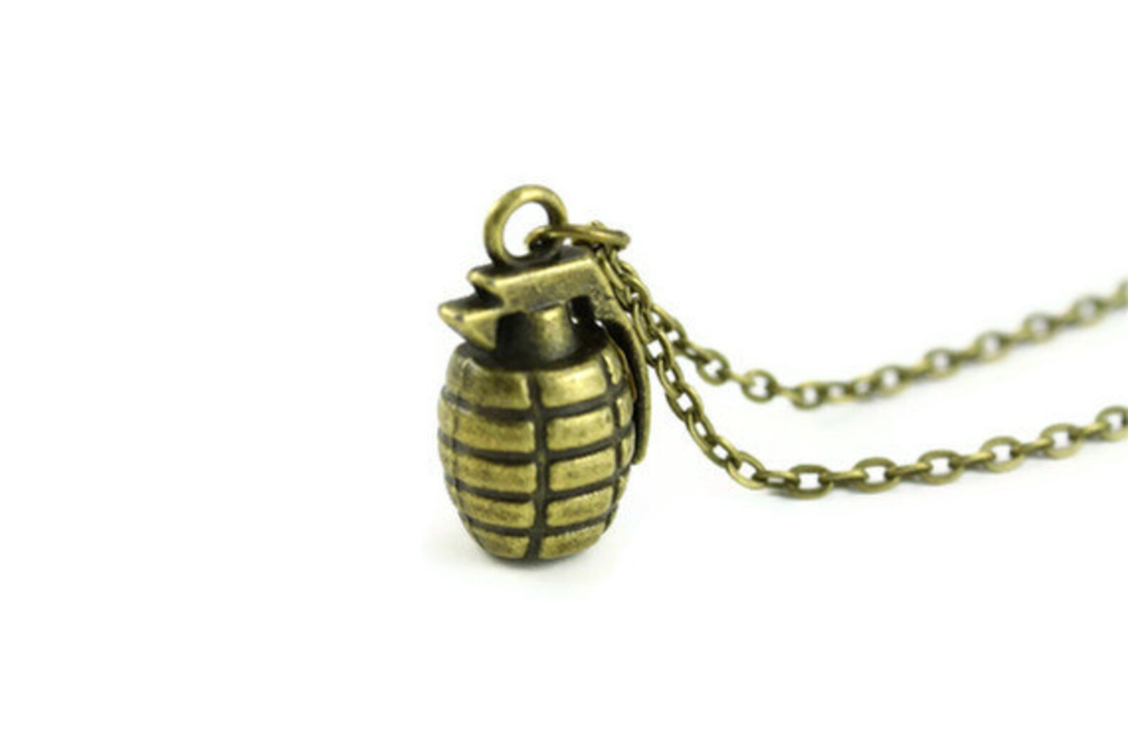 Hand Grenade Necklace, Weapon, Warfare, Explosive, Hand Thrown Grenade ...