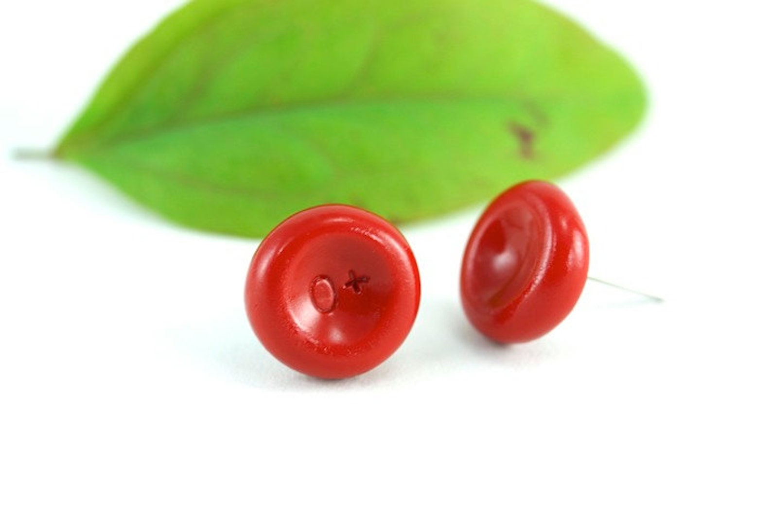 Red Blood Cell Earrings, Blood Type, Medical Science Phlebotomy ...
