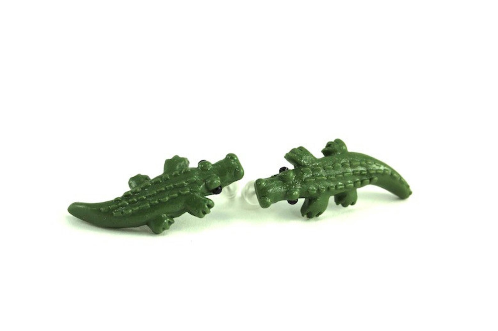 Alligator Earrings Crocodile University of Florida Gators - Etsy