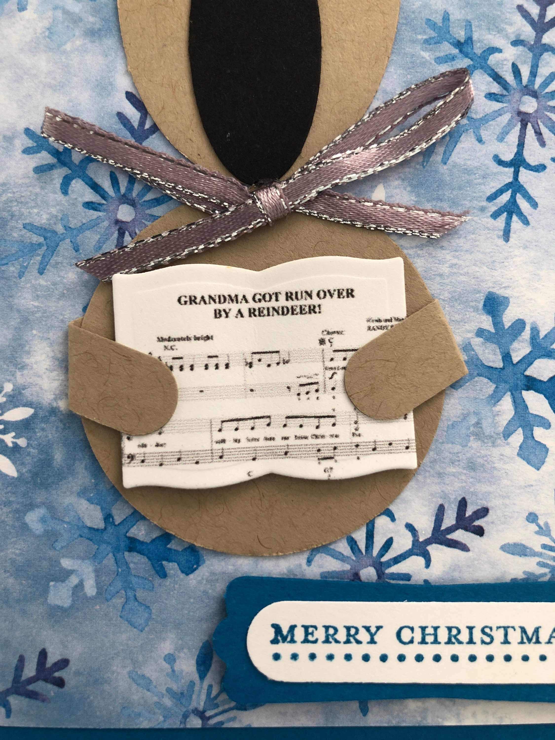 Singing Reindeer Christmas Card Kit Set of 6 15 - Etsy