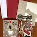 Singing Reindeer Christmas Card Kit 6 15 - Etsy