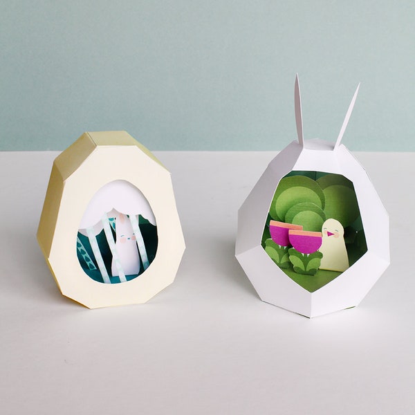 Easter Egg Diorama - Etsy