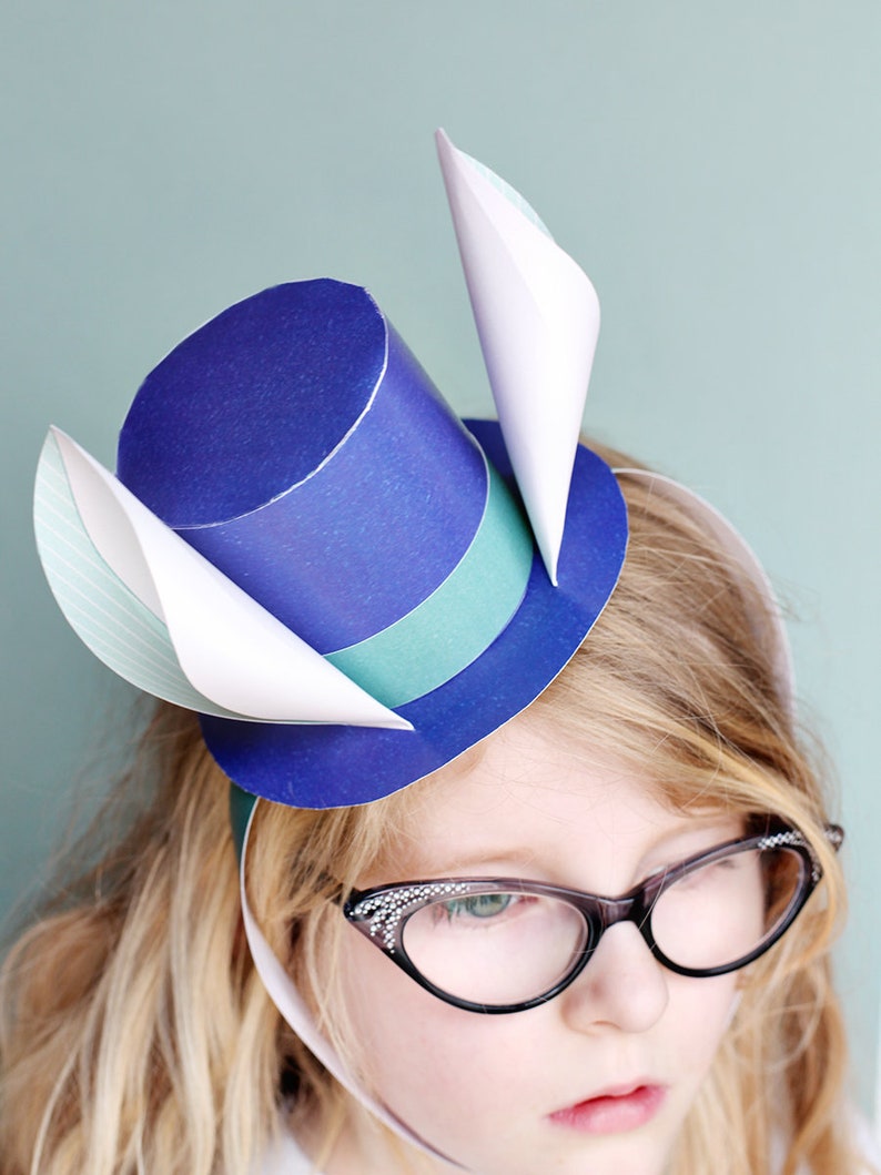 Bunny Ears Headband - Top Hat Headband - Easter Hats - Etsy