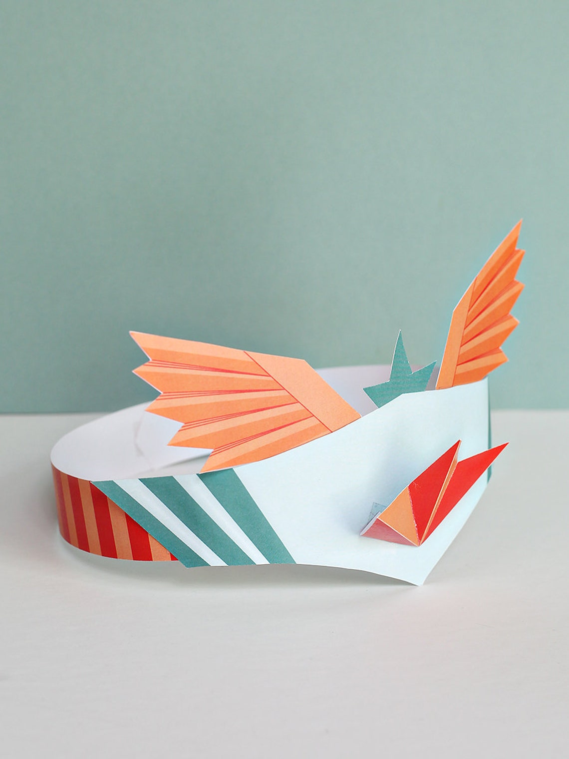 Paper Crowns Modern Birthday Crowns Instant Kids Paper - Etsy