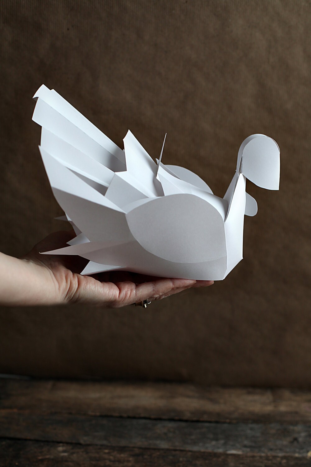 Thankful Turkey - Modern Thanksgiving Decor - Etsy