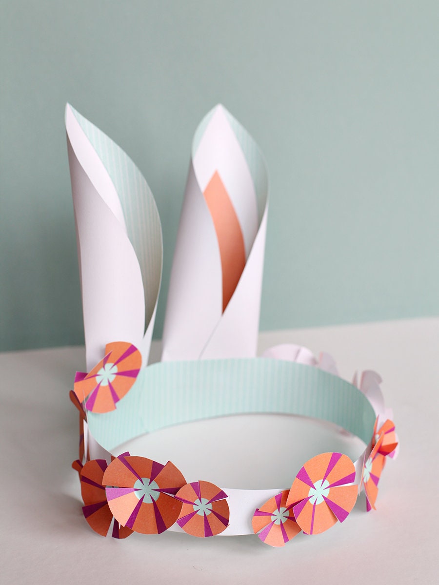 Bunny Ears Headband - Top Hat Headband - Easter Hats - Etsy