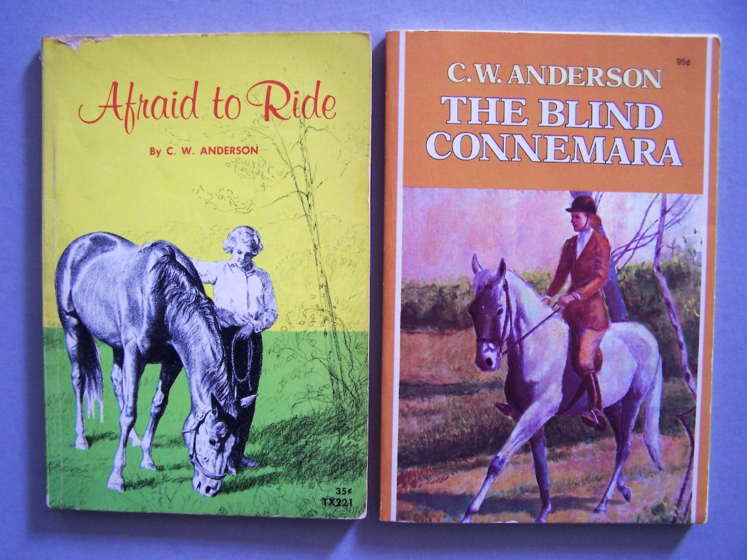 The Blind Connemara AND Afraid to Ride by C W Anderson Vintage ...